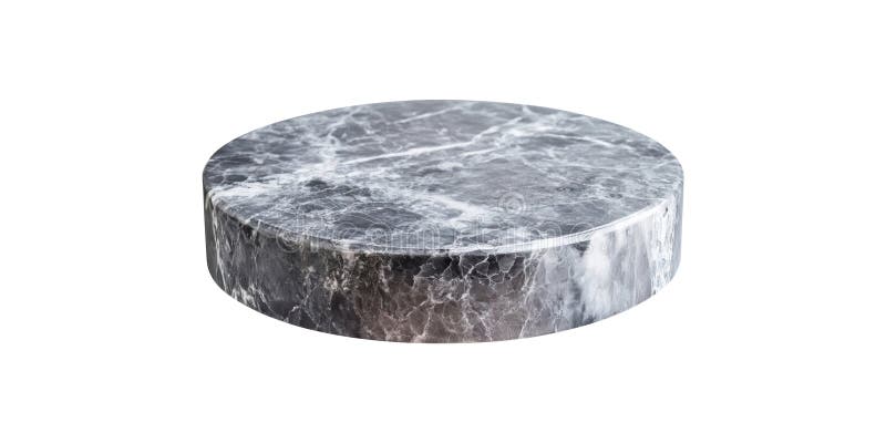 Round Marble Display Pedestal. Elegant Stone Platform for Product ...