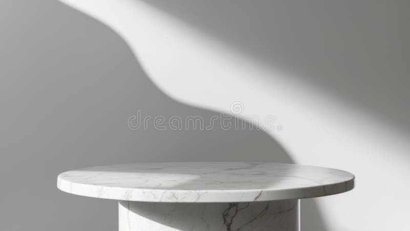 Round Marble Table Top Abstract Shadow Drop Stock Photos - Free ...