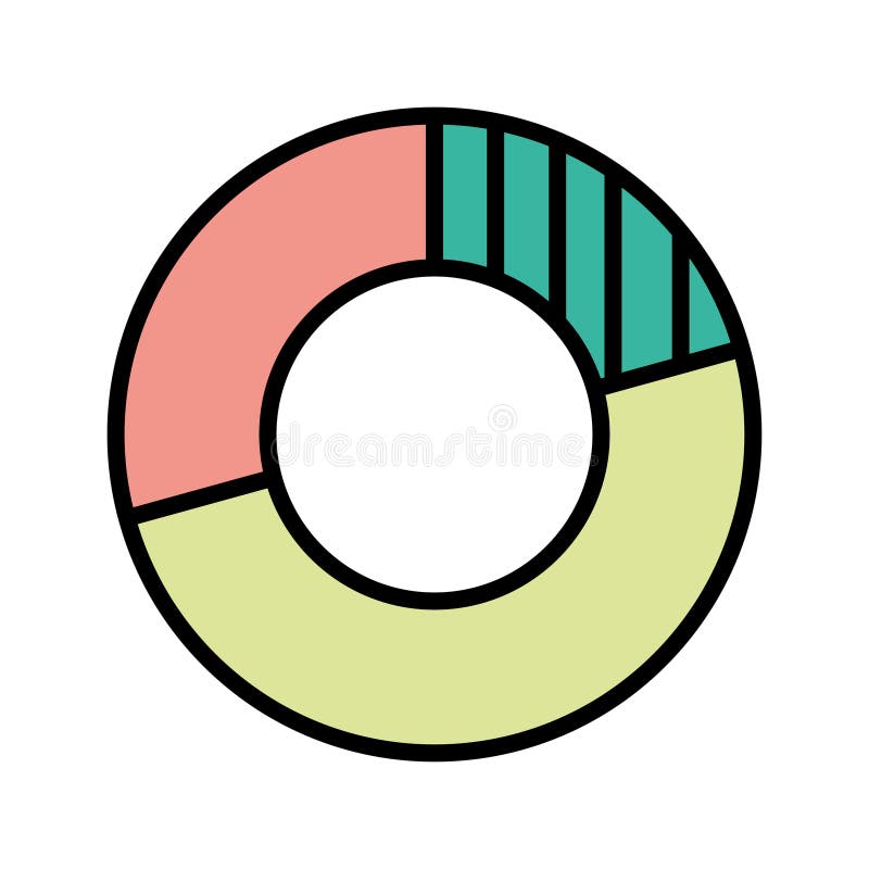 Round math chart stock vector. Illustration of diagram - 273724262