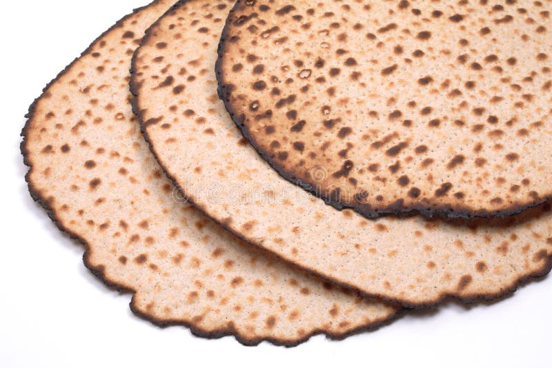 Round Matza Close-up stock image. Image of dinner, israel - 92237753