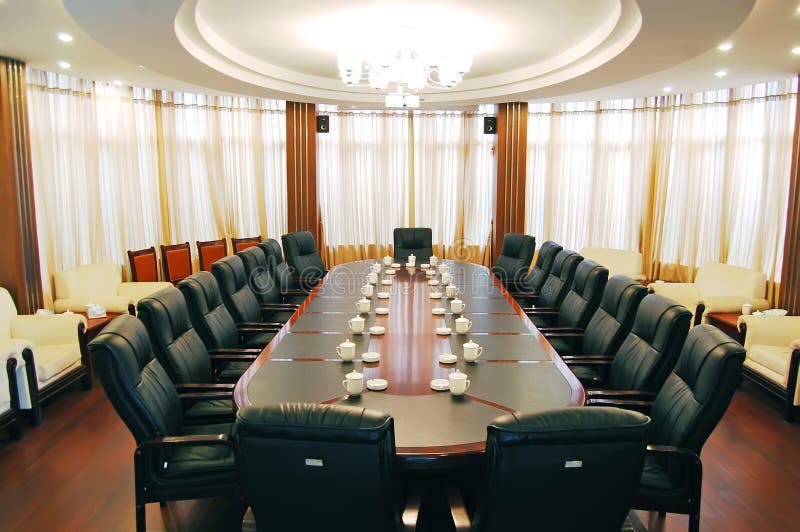 Round meeting room stock photo. Image of contemporary - 37044182