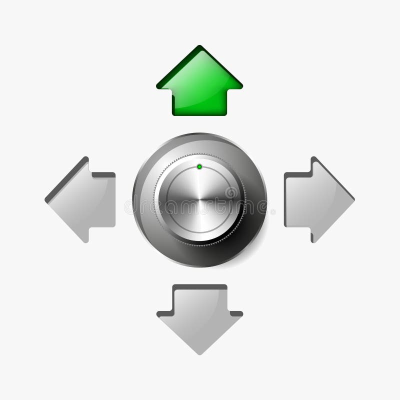 Two Position Switch Icon And Symbol Stock Illustration - Illustration ...
