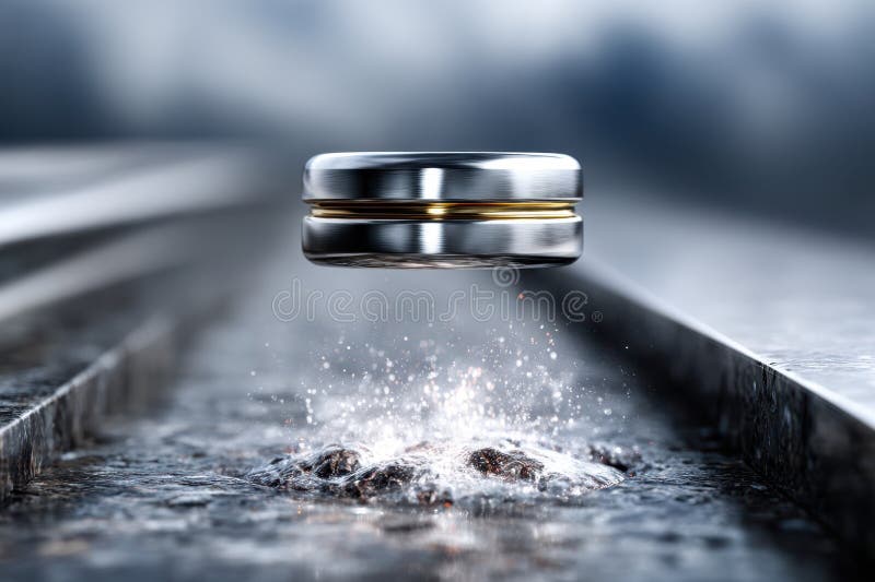 Magnetic Levitation Demonstration Over Water Creates Visual Spectacle ...