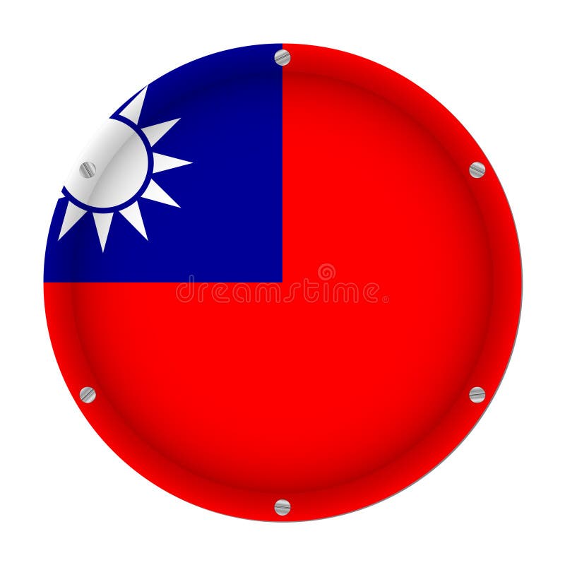 Taiwan Flag Round Stock Illustrations – 399 Taiwan Flag Round Stock ...