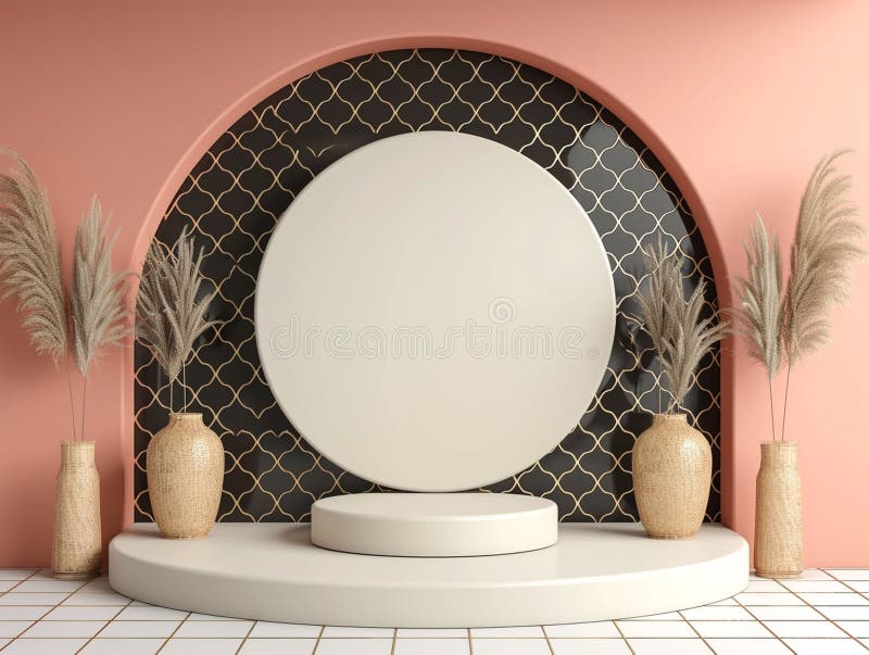 Round Mirror on White Table Stock Illustration - Illustration of ... Round Mirror on White Table Stock Illustration - Illustration of ...