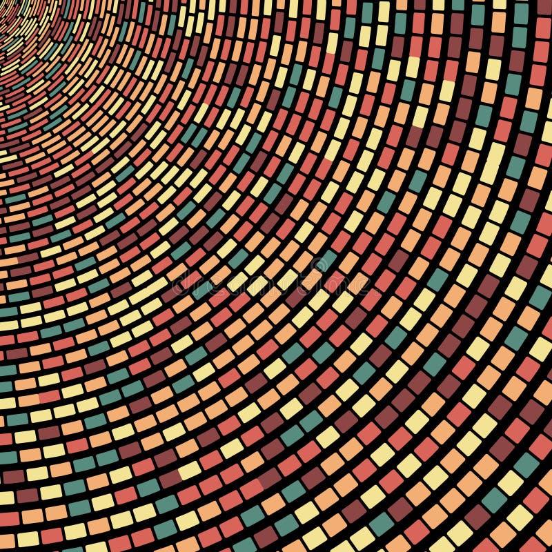 Round Mosaic - Vector Illustration Stock Vector - Illustration of ...