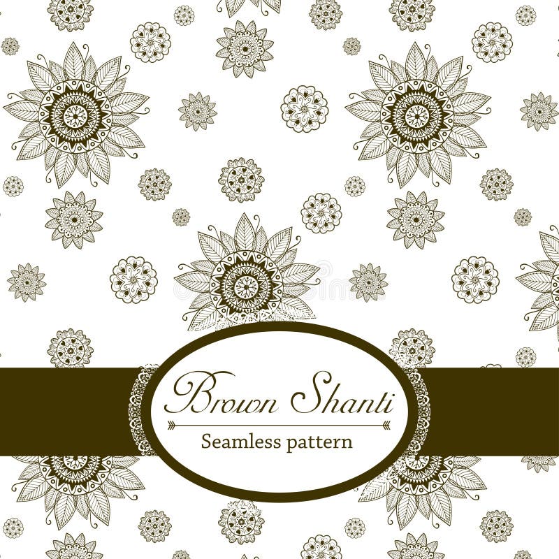 Round motifs pattern stock vector. Illustration of circle - 76180654