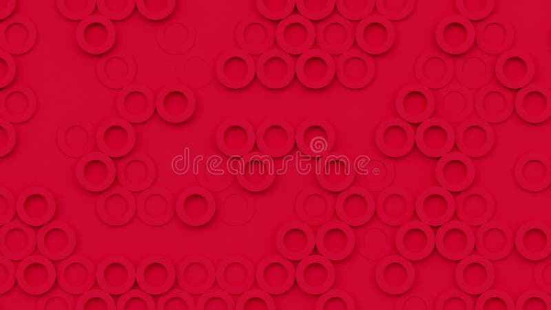 Round Moving Geometric Shapes Seamless Looping 3d Animation, Circles ...