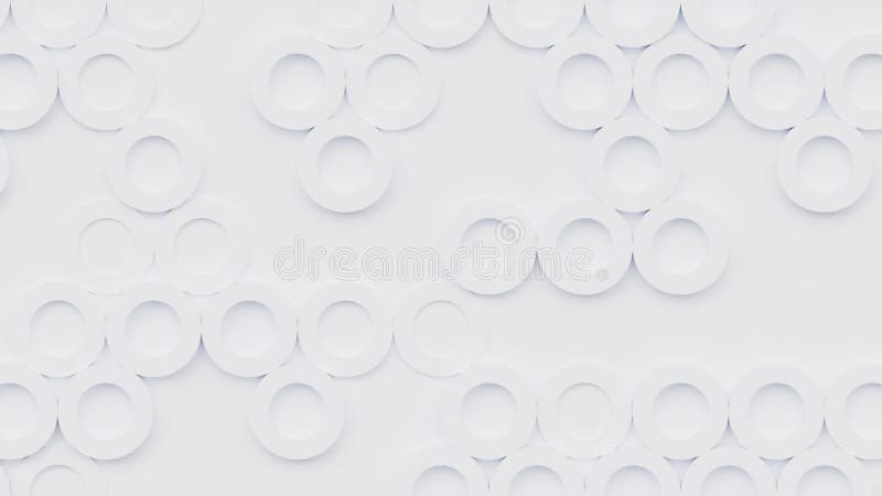 Round Moving Geometric Shapes Seamless Looping 3d Animation, Circles ...