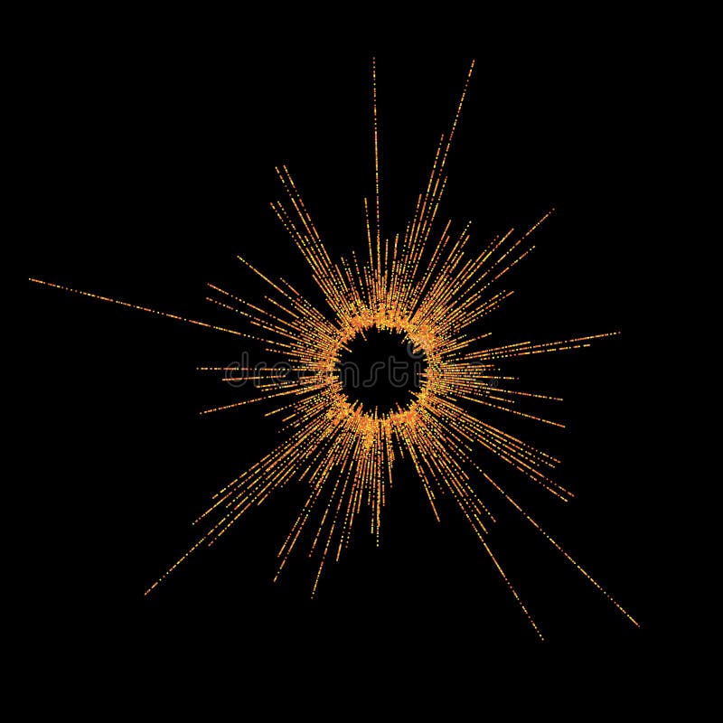 Round Music Equalizer Scale Vector Circle Graphic Element Stock Vector ...