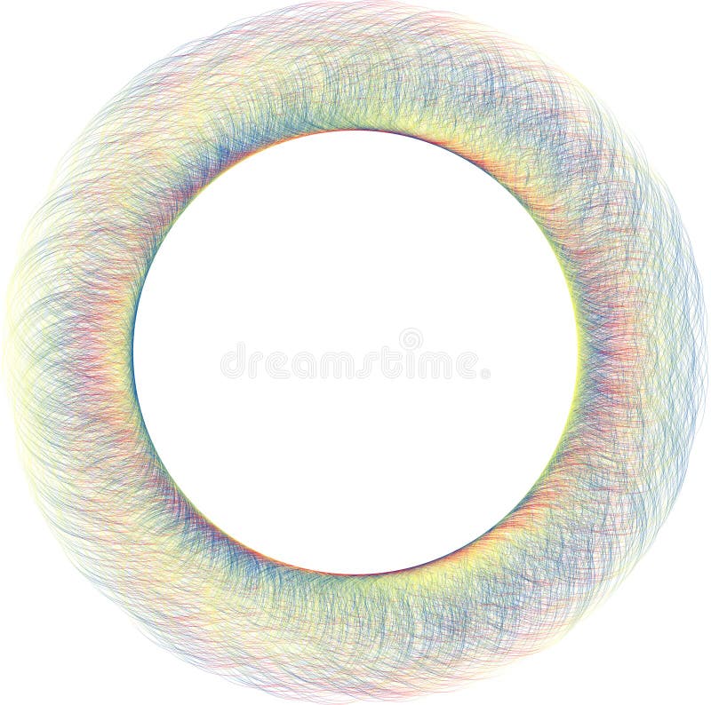 Round Network Frame - Vector Illustration Stock Vector - Illustration ...