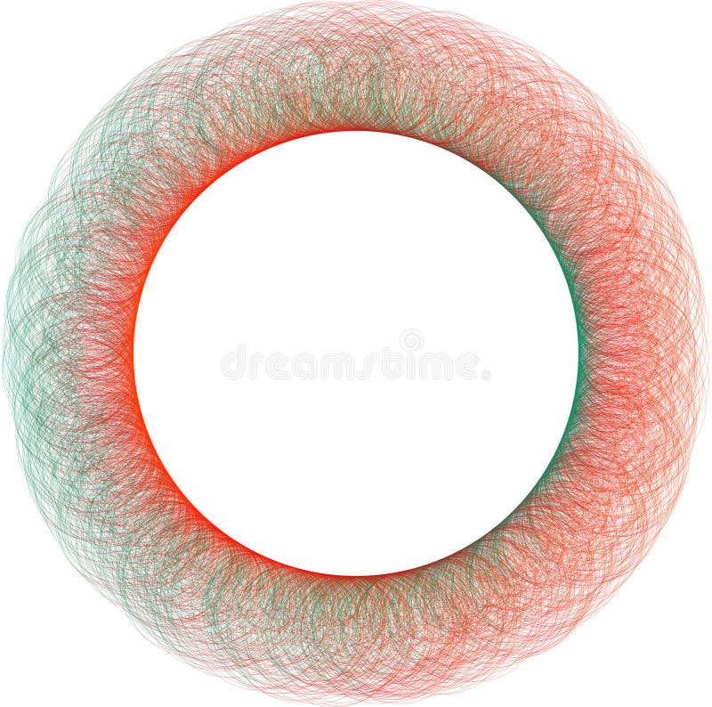 Round Network Frame - Vector Illustration Stock Vector - Illustration ...