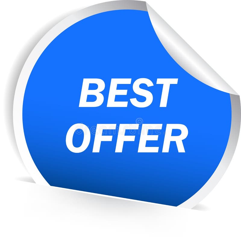 Best Offer vector sticker stock illustration. Illustration of icon ...