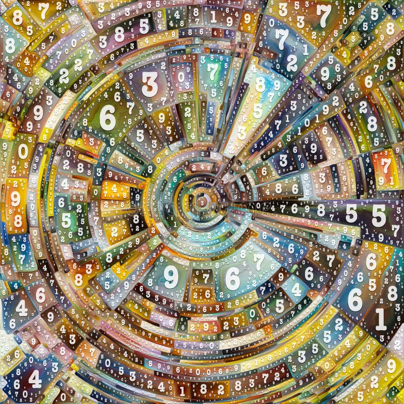 Fragmented Numbers Stock Illustrations – 103 Fragmented Numbers Stock ...