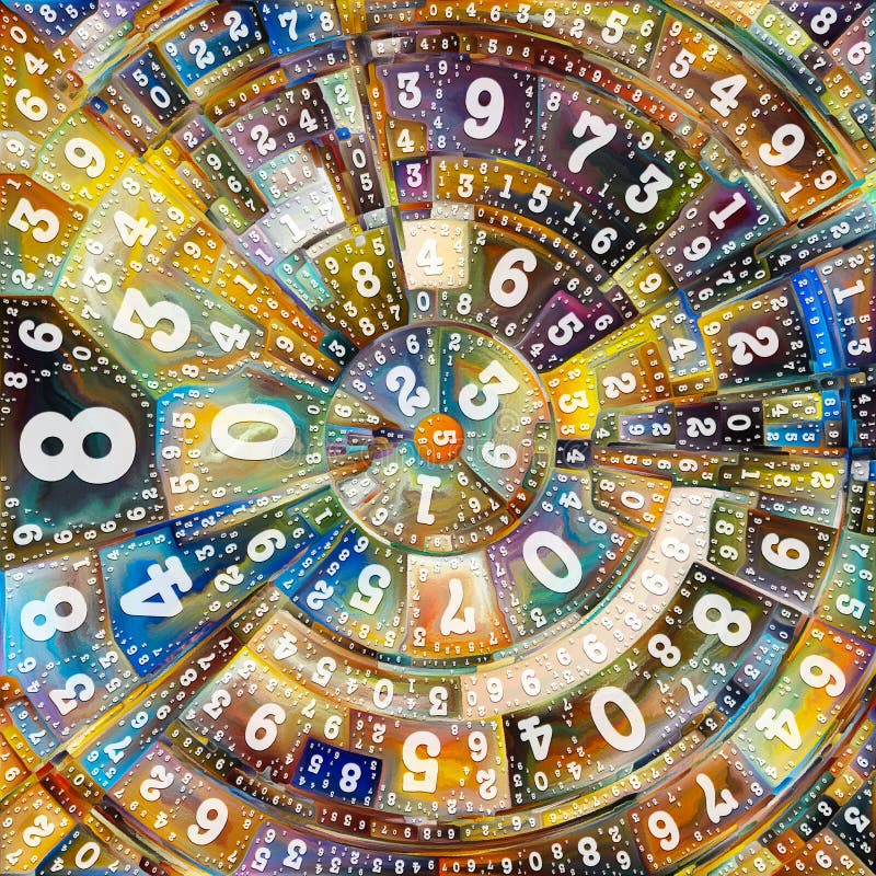 Fragmented Numbers Stock Illustrations – 103 Fragmented Numbers Stock ...