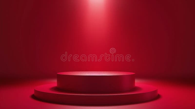 Round Object on Pink Surface Stock Photo - Image of still, space: 327985980