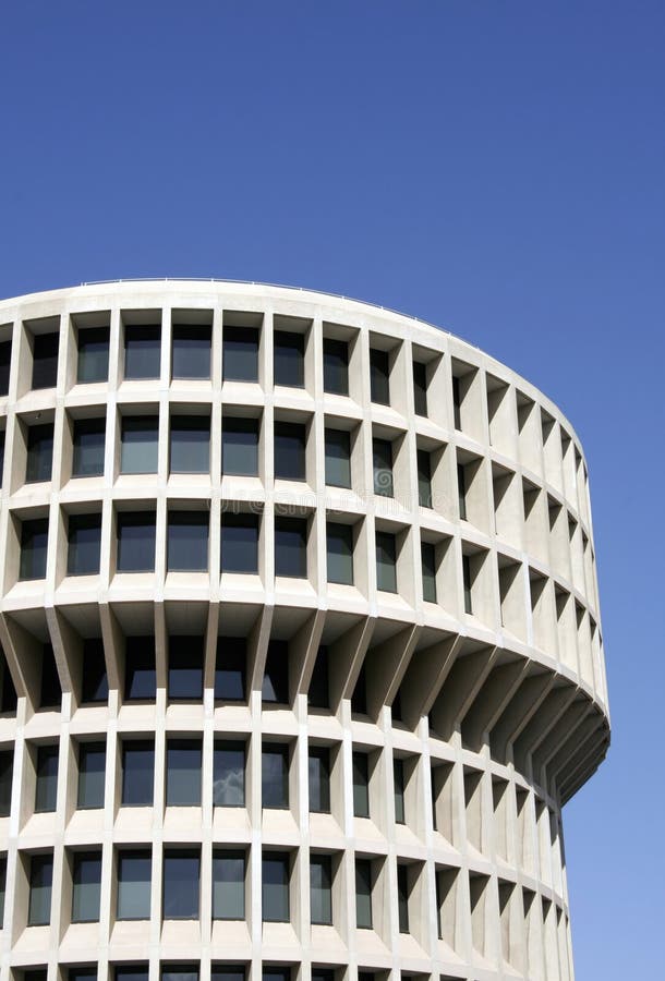 Round Office Building stock image. Image of work, estate - 1104321