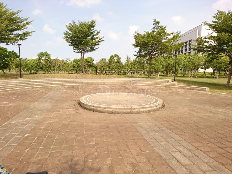 Round Open space stock photo. Image of relax, round - 100706812