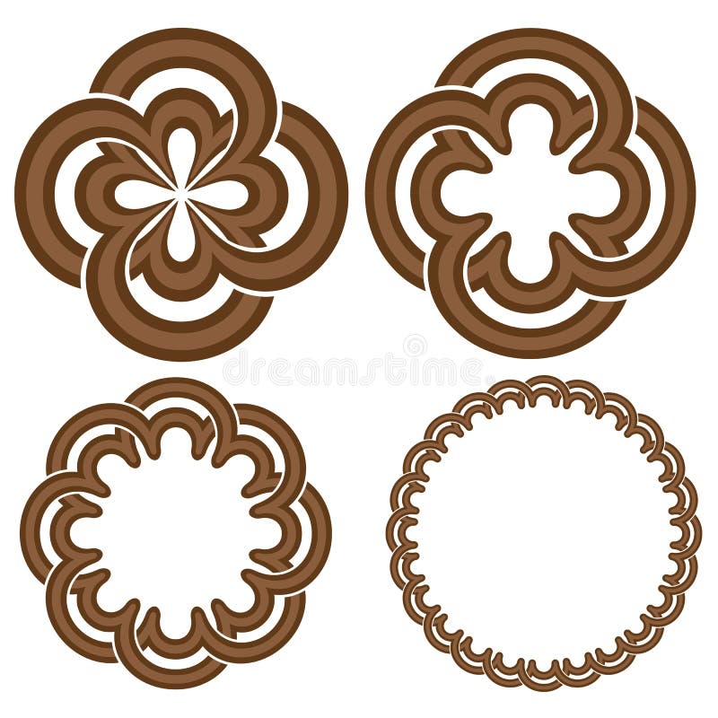 Rosetta stock vector. Illustration of elegance, construction - 28324127