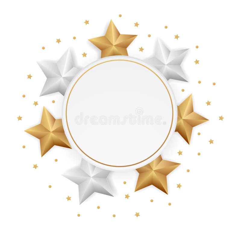 Round paper banner stock vector. Illustration of round - 224736337