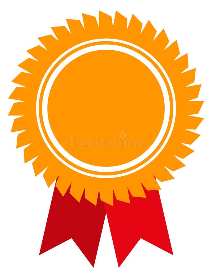 Round Paper Emblem. Color Badge Decorative Element Stock Vector ...