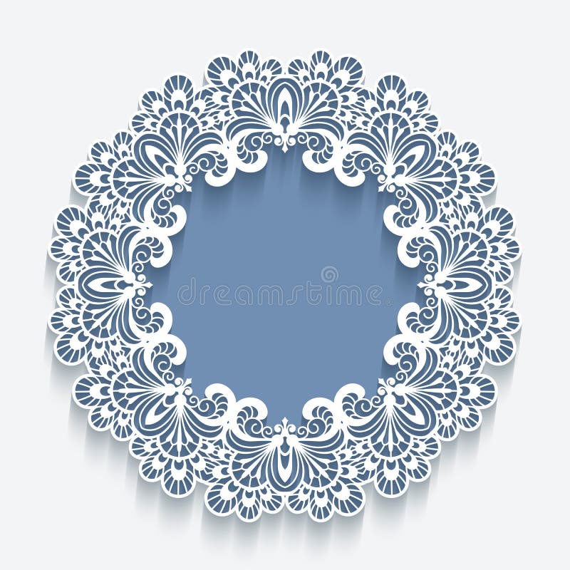 Ornate pattern for cutting stock vector. Illustration of flower - 70522563