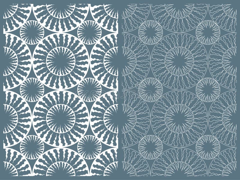 Round pattern stock vector. Illustration of print, modern - 23145909