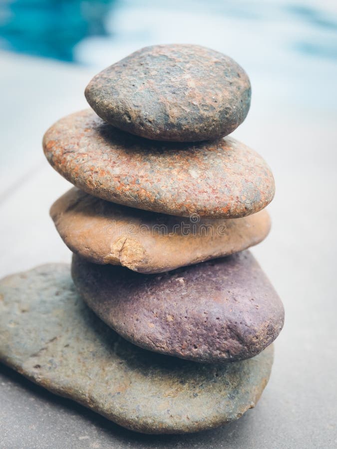 Round pebble stones stock image. Image of natural, health - 78356501