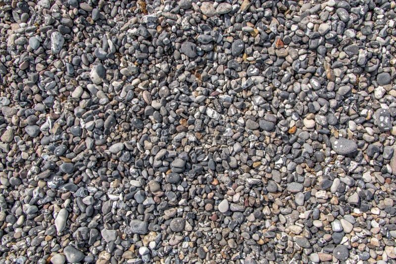 Round Pebble Stones Background Texture Stock Image - Image of ...