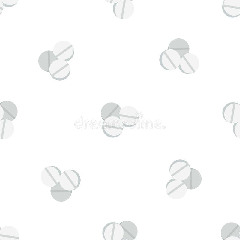Round Pill Pattern Seamless Vector Stock Vector - Illustration of ...