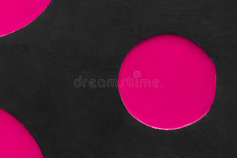 Round Pink Circle Abstract Patterns Interior Object Detail Exterior ...
