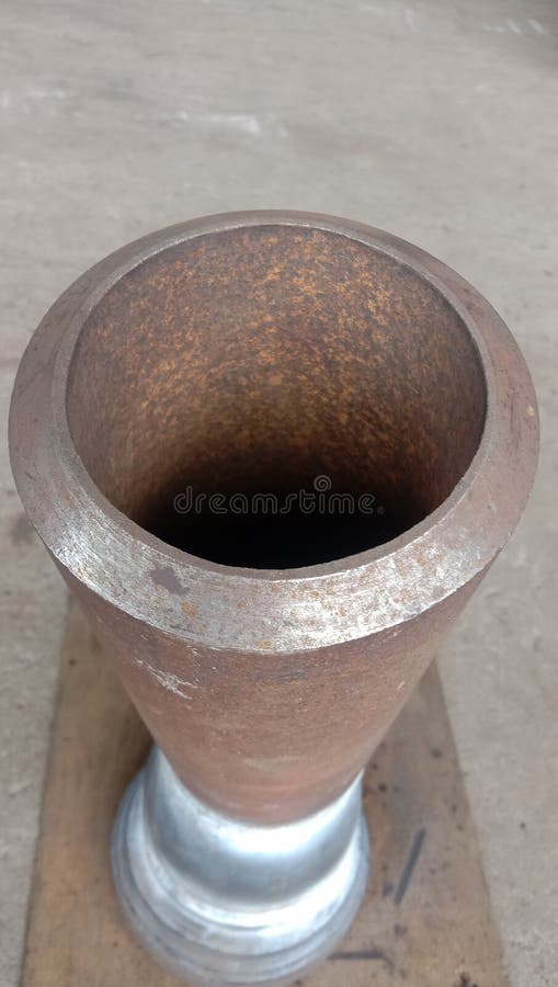 Round Pipe Used for Drilling Stock Image - Image of wood, tableware ...