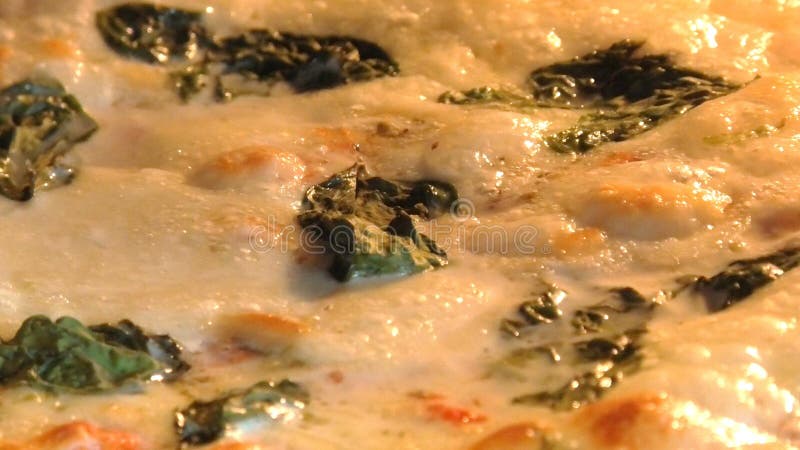 Round Pizza Cooking Close Up Stock Image - Image of italy ...