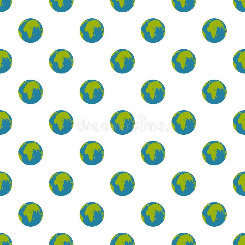 Round Planet Pattern Seamless Stock Illustration - Illustration of ...