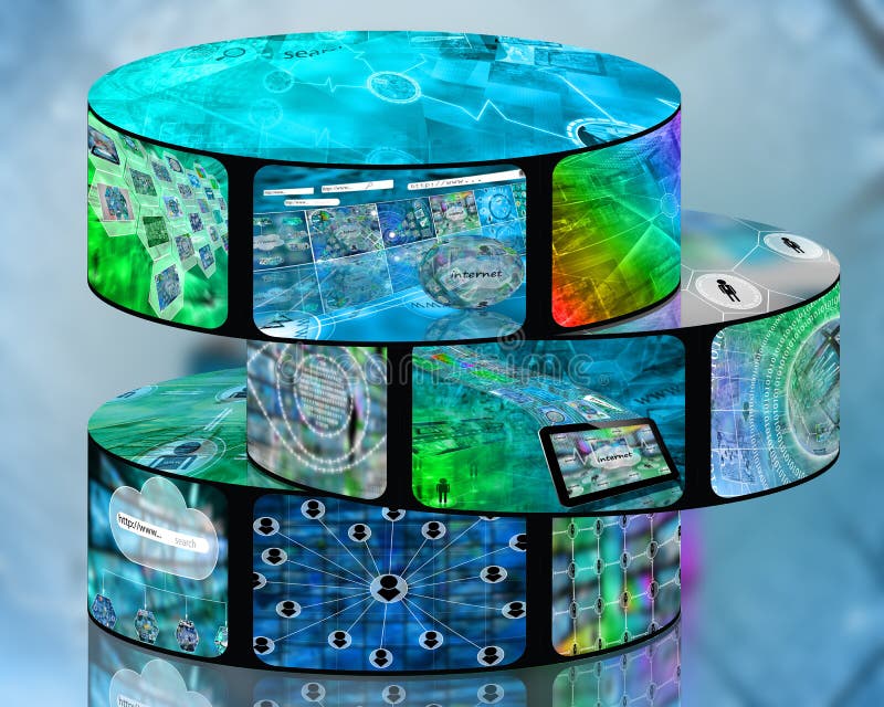 Round platform stock illustration. Illustration of code - 57107275