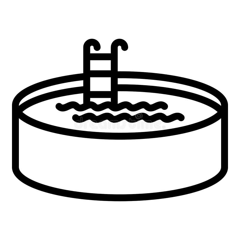 Empty Round Swimming Pool Stock Illustrations – 247 Empty Round ...