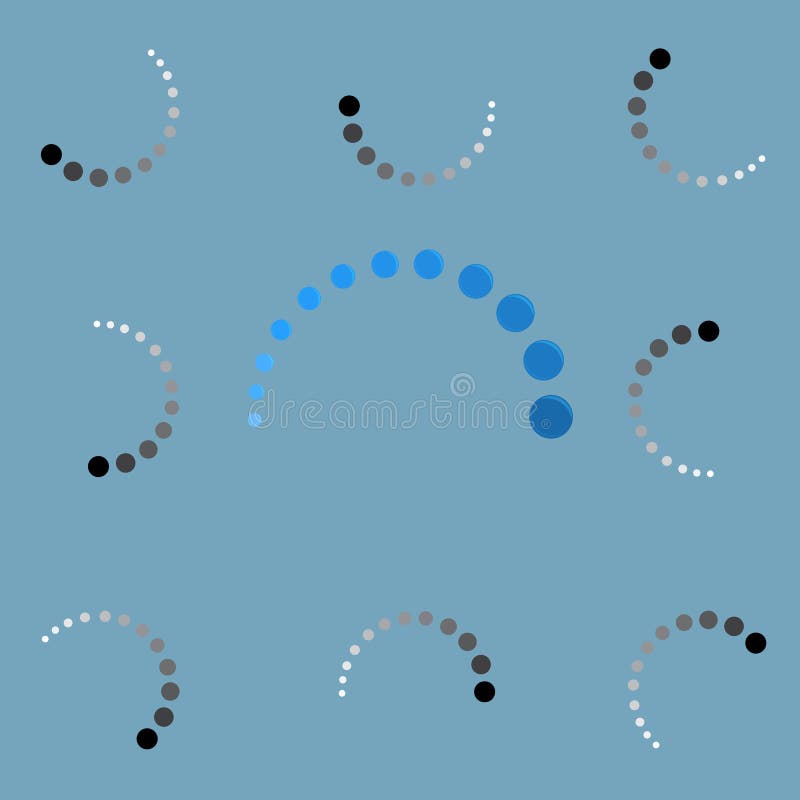 Round Preloader Animation Frame Stock Vector - Illustration of cycle ... Round Preloader Animation Frame Stock Vector - Illustration of cycle ...