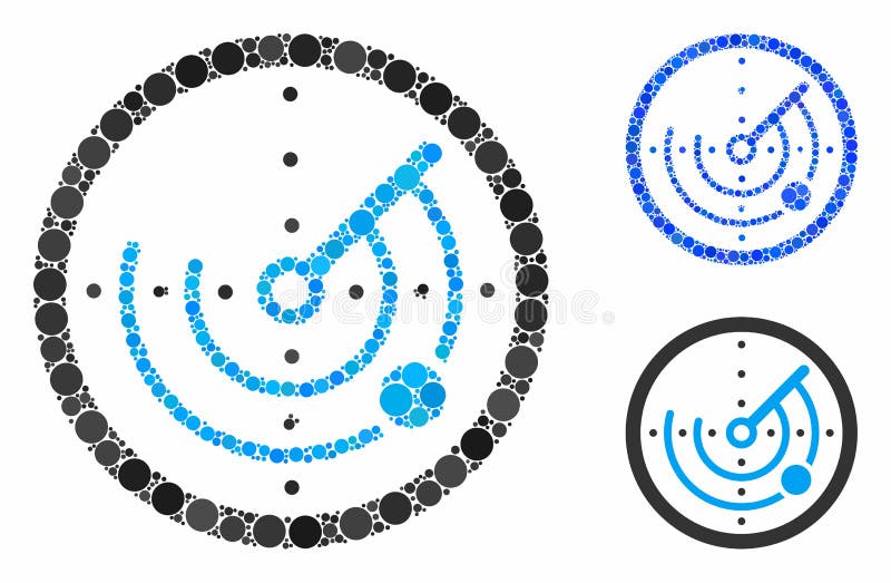 Round Radar Chart or Spider Diagram Template. Method of Comparing Items ...