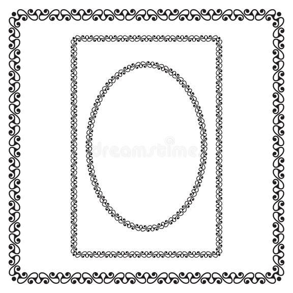 Celtic Rectangular Borders Stock Illustrations – 18 Celtic Rectangular ...