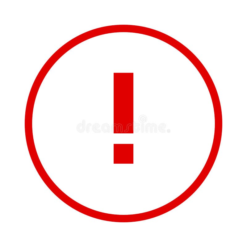 Red Exclamation Point Icon