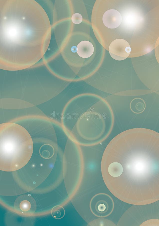 Round Bubble Shapes or Circle Rings in Abstract Bubble Texture ...