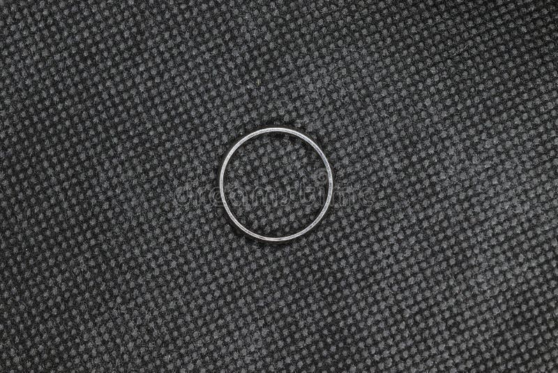 Round Ring on Black Transparent Background Stock Image - Image of ...