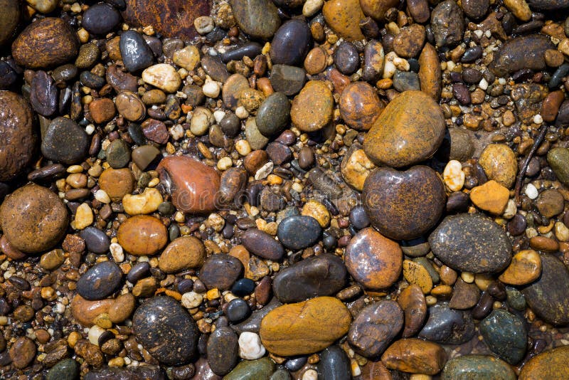 Round river rocks stock image. Image of numerous, wallpaper - 9211299