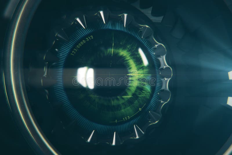 Eye Robotic Stock Illustrations – 2,130 Eye Robotic Stock Illustrations ...