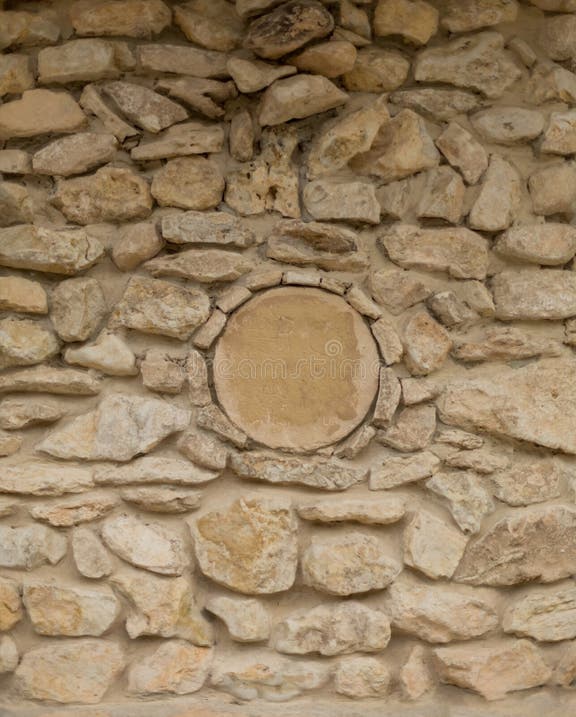 Round rock circle wall stock photo. Image of grey, rocks - 84551206