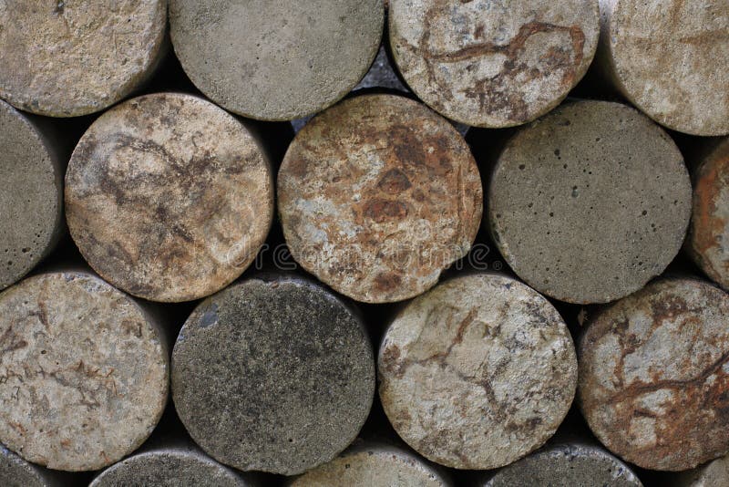 Round Rock for Construction Stock Image - Image of industrial, abstract ...