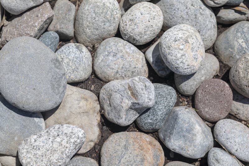 Round Rock Stone Wall stock image. Image of grey, rectange - 164171597
