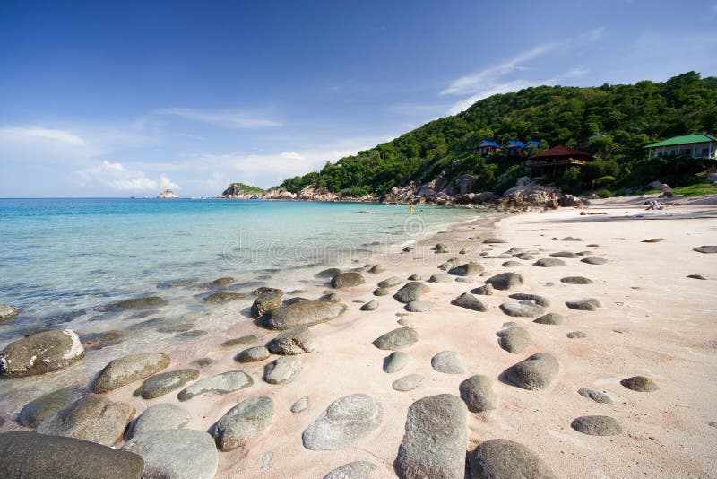 Round Rocks Beach stock image. Image of tropical, beautiful - 3672349