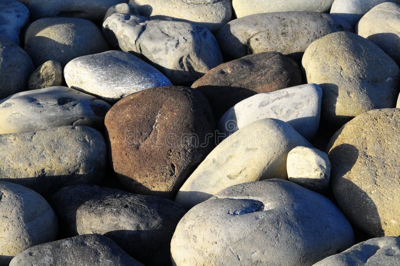 Round Rocks Smoothed by the Water , Digital Photo Image Stock Image ...