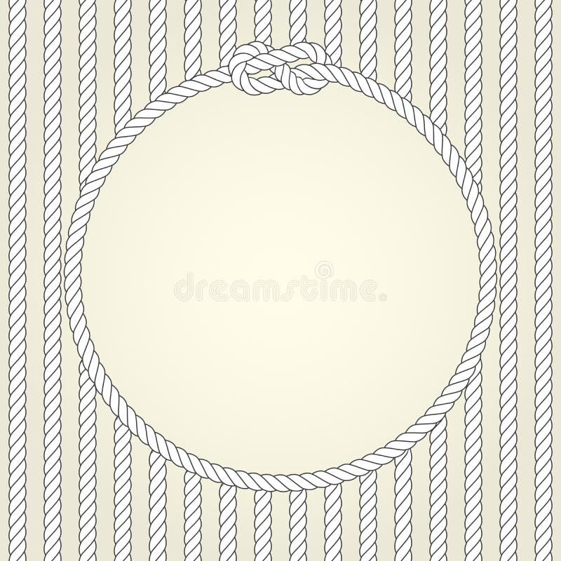 Round Rope Frame Stock Illustrations – 4,249 Round Rope Frame Stock ...
